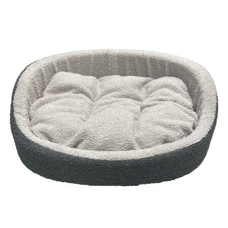 HOMEPET Барашек №3 57 см х 45 см х 20 см диванчик темно-серый для домашних животных