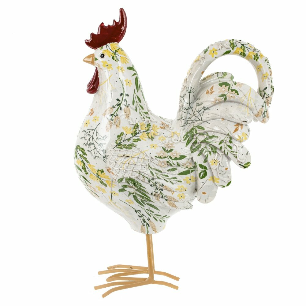 Фигурка декоративная "Петух", L16 W10 H24 см