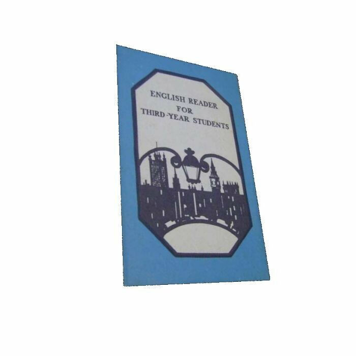 English Reader for third-year students. Книга для чтения на третьем курсе. 1979 г.