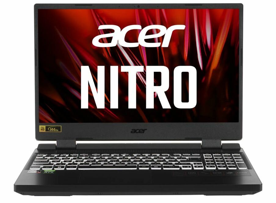 15.6" Ноутбук Acer Nitro 5 AN515-46-R031 (NH. QGZER.007) черный - 1920x1080, IPS, AMD Ryzen 7 6800H, ядра: 8 х 3.2 ГГц, 16 ГБ, SSD 512 ГБ, GeForce RTX 3060 для ноутбуков - 6 ГБ, без ОС