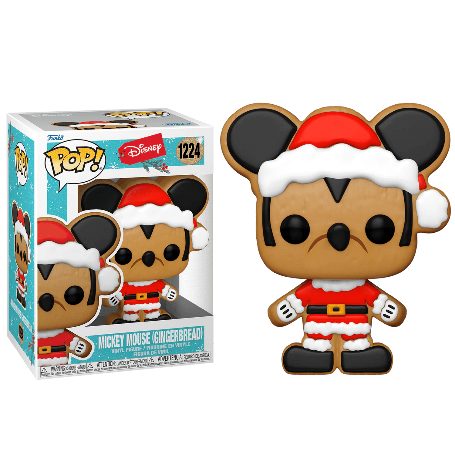 Фигурка Funko POP Mickey Mouse Gingerbread Holiday из мультиков Disney 1224