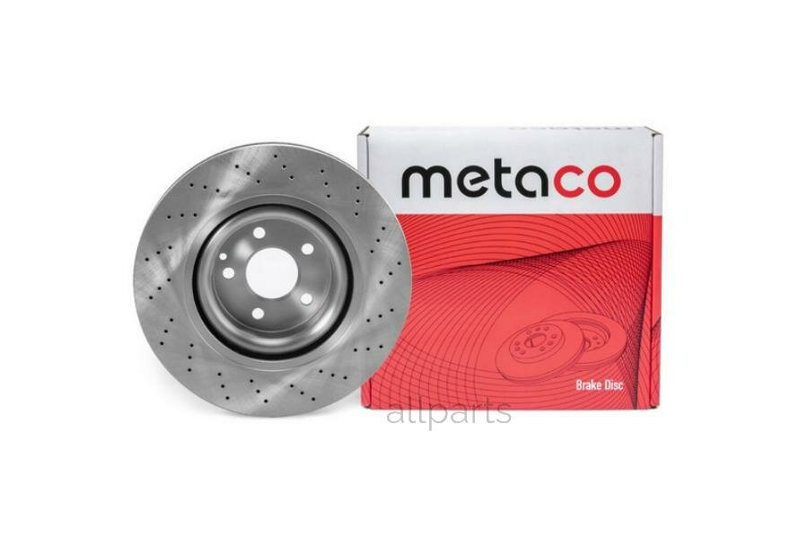 METACO 3050-209 Диск тормозной передний вентилируемый Mercedes Benz W221 (2005-2013), Mercedes Benz W216 CL coupe (2