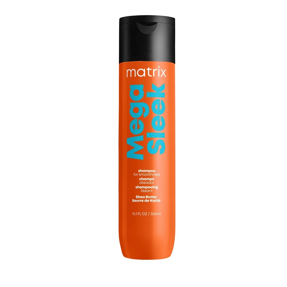 MEGA SLEEK SHEA BUTTER SHAMPOO Шампунь для гладкости 300 мл