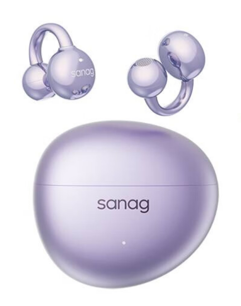 Беспроводные наушники SANAG S7S Bone Conduction Bluetooth Earphones, цвет Purple