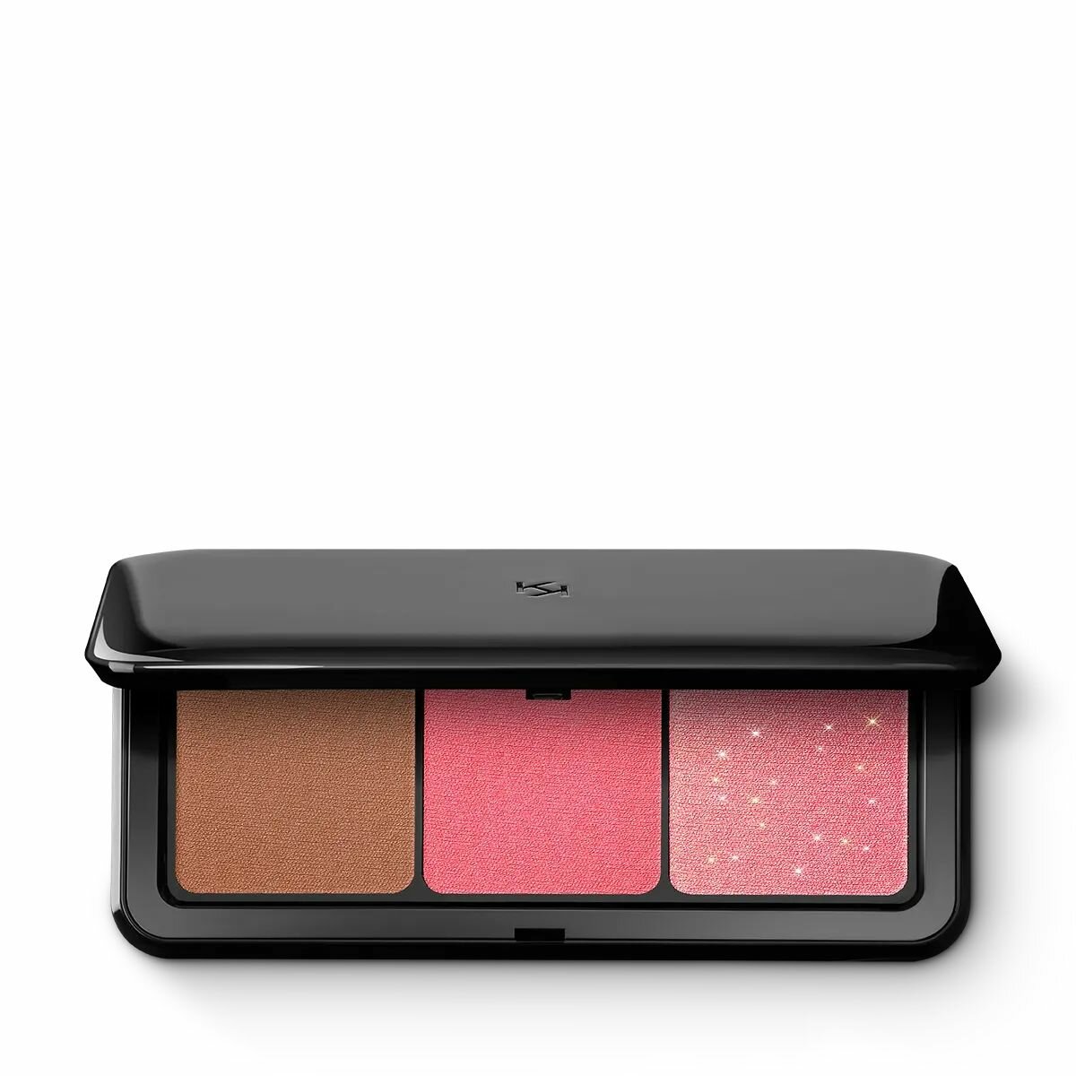 KIKO MILANO Палетка для лица Multi Finish Trio Blush & Bronzer Palette (03 Pink)