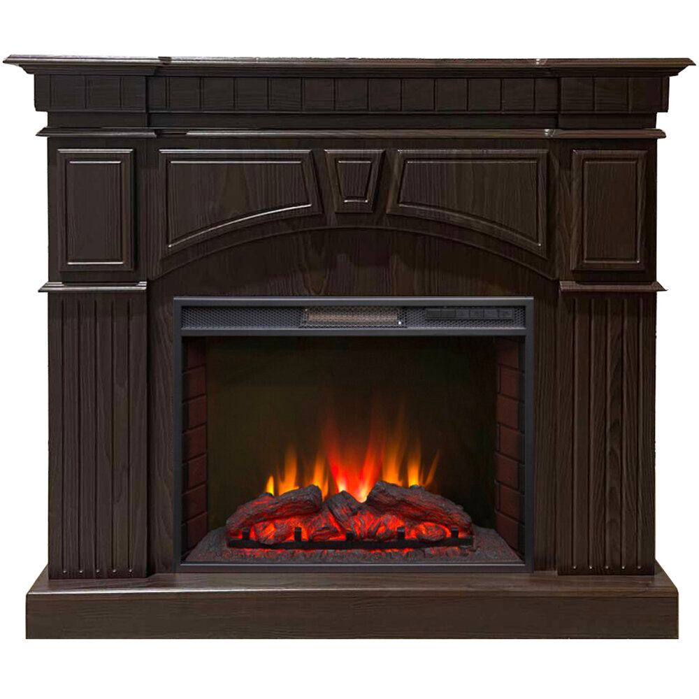 Камин электрический LiderKamin Мичиган AO с очагом Sparta 25.5 LED (электрокамин)