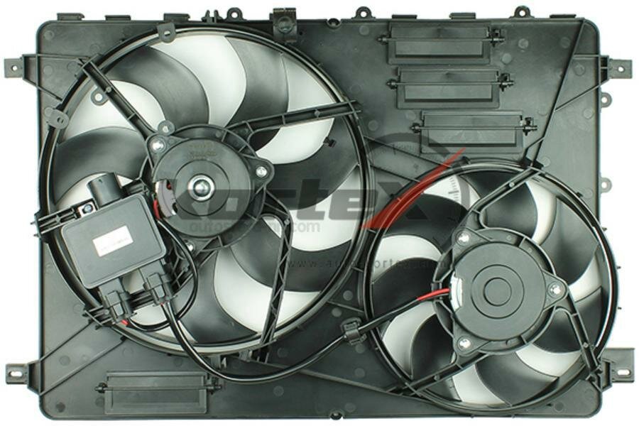 KORTEX KFD185 Вентилятор радиатора Volvo XC60 08-XC70 06- 2.4D (2 вент.) KFD185