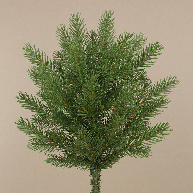 Хвойная ветка Реал 30 см, литая 100%, Царь Елка, ВРЛ-30