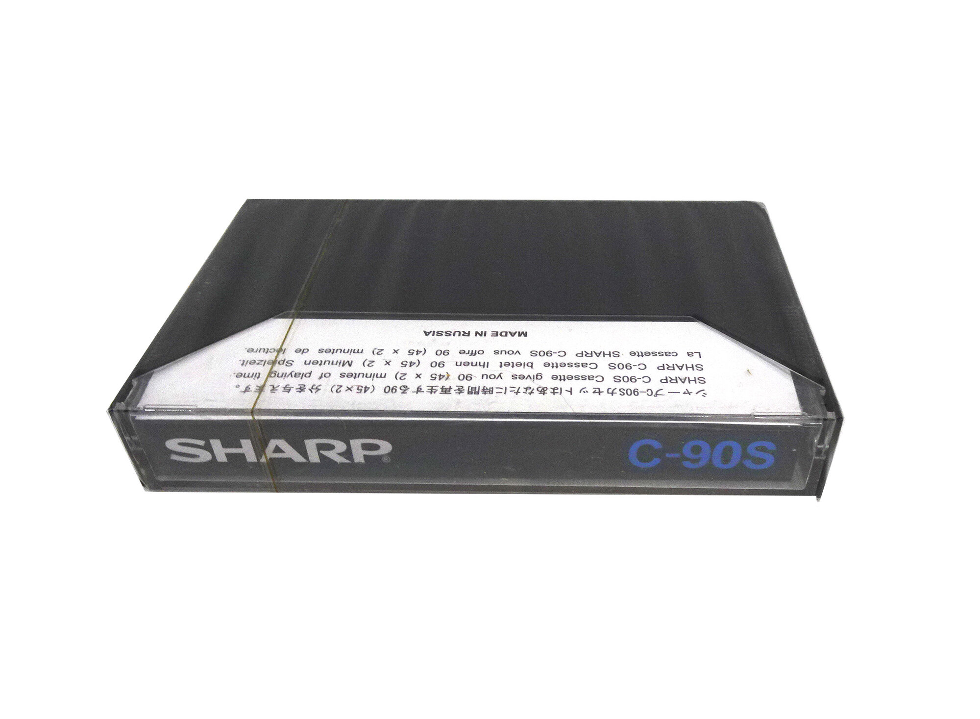 Аудиокассета "SHARP C-90S" — фото 1