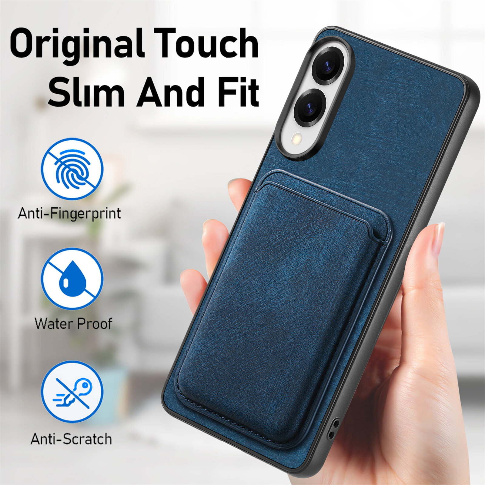 Чехол для Samsung Galaxy S25 Edge, глянцевая поверхность, пластик, защита камеры, ударопрочный, Samsung, Samsung Galaxy S25 Edge, чехол-кардиомонитор, blue
