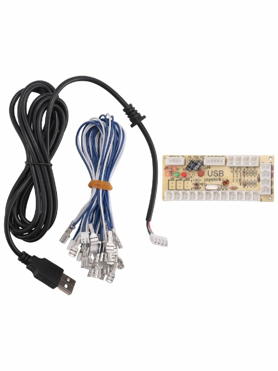 Печатная плата джойстика для аркады своими руками USB Доска управления геймпадом для Mame Jamma и
