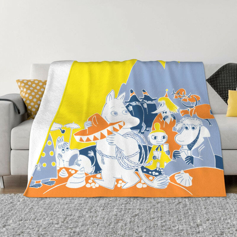 The Moomins Плед Moomin Пледы Муми-тролли Moomintroll Муми-тролль