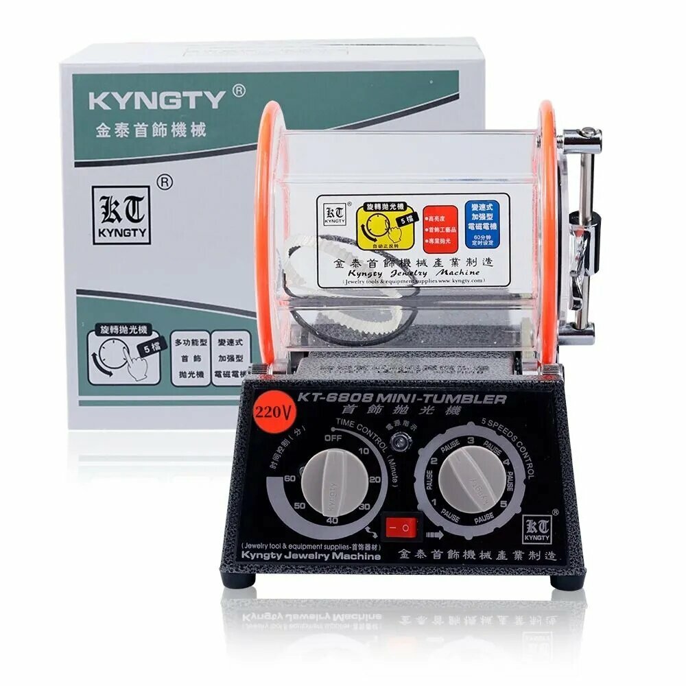 Галтовка барабанная kalafu KT-6808 3 кг