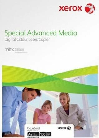 Карточка Docucard XEROX А4:1, 100 листов (86X54мм) (003R97246)