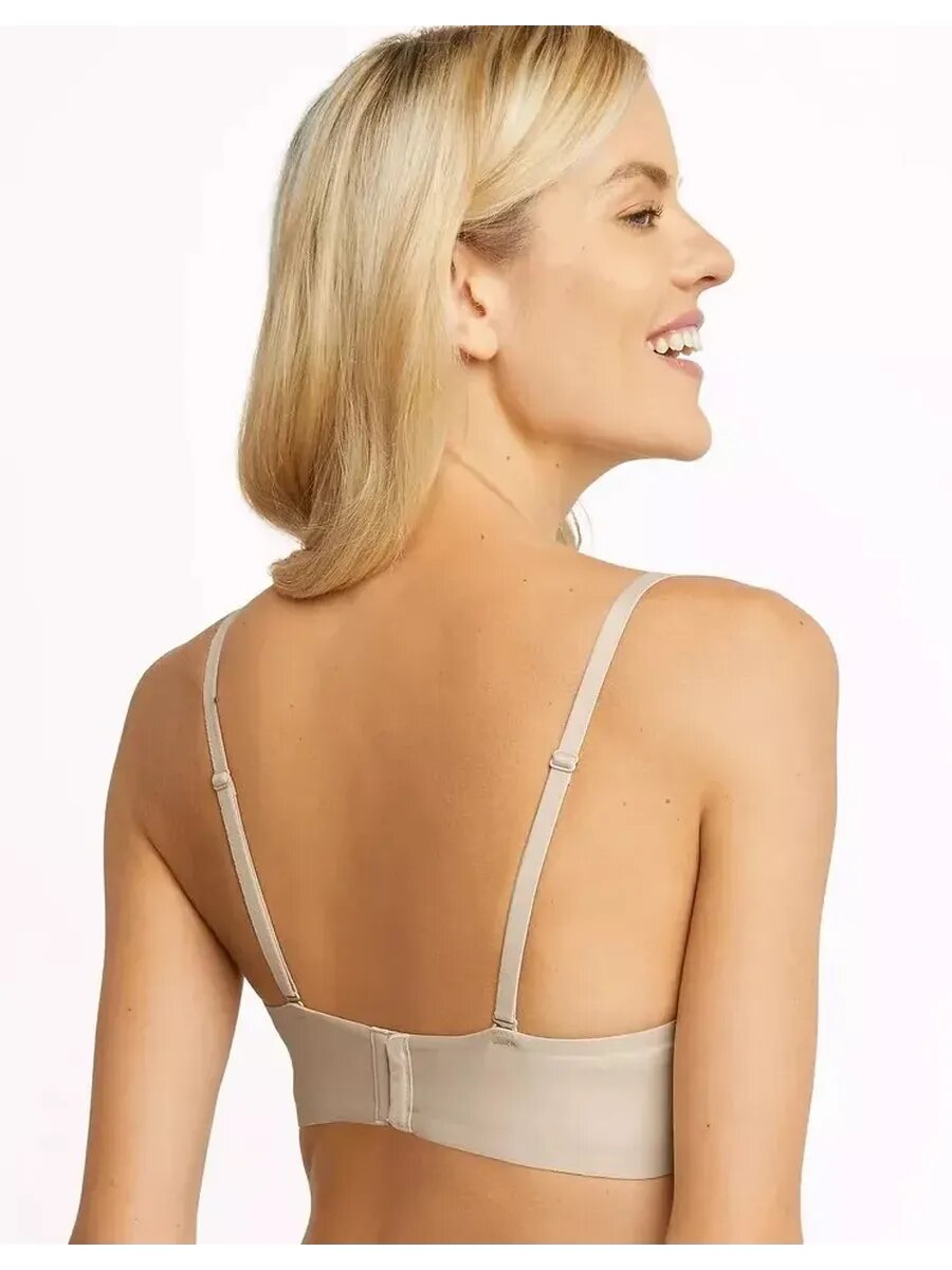 Бюстгальтер-невидимка Maidenform Базовая коллекция, размер 85E(38DD), миндальный — фото 1