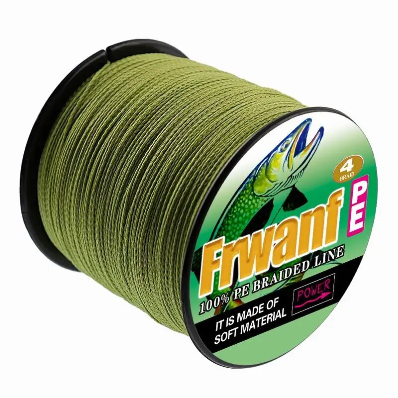 Frwanf плетенка 500м, 0.08мм, 4LB, не выцветает