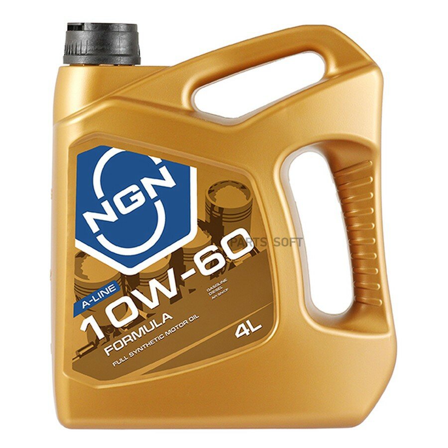 NGN V272085326 Моторное масло синт 10W-60 SLCF FORMULA A-Line 4L