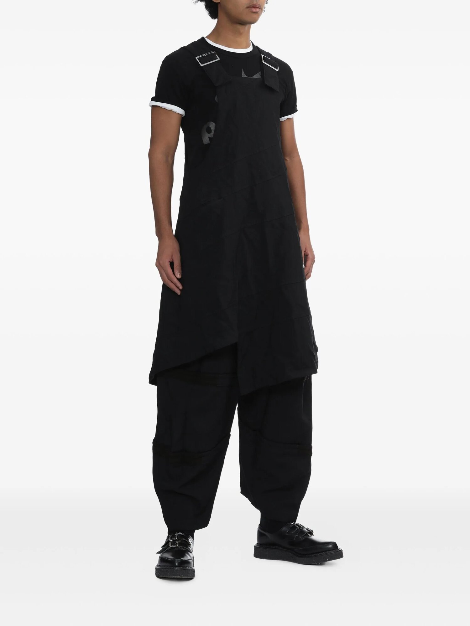 Брюки классические BLACK COMME des GARCONS, размер L, черный — фото 1