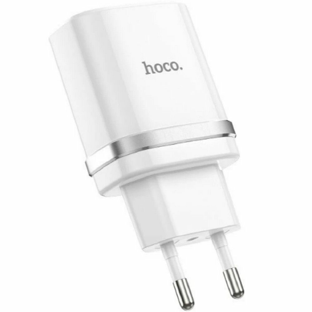 HOCO Аксессуар HC - 16262 C12Q Сетевое ЗУ QC 3.0 1 USB Выход: 5V 9V 12V, 18W White