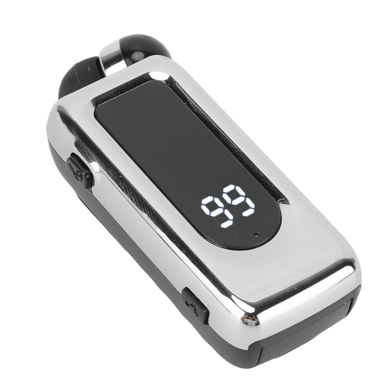 Наушники Lavalier Bluetooth 5.4 Беспроводная стереовыдвижная гарнитура Lavalier с микрофоном ENC Светодиодный дисплей мощности для делового вождения
