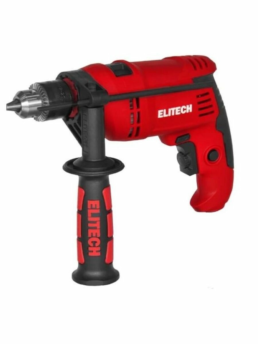 Дрель ударная ELITECH ДУ 0713РЭ (E2201.029.00) (650Вт, ЗВП-13мм, 0-3000об/м, 2.1кг, коробка)
