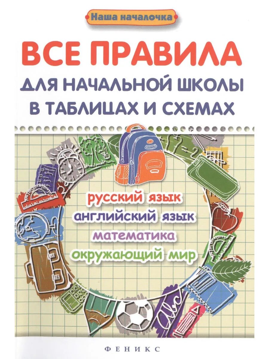 Все правила для начальной школы в табл. и схем. дп