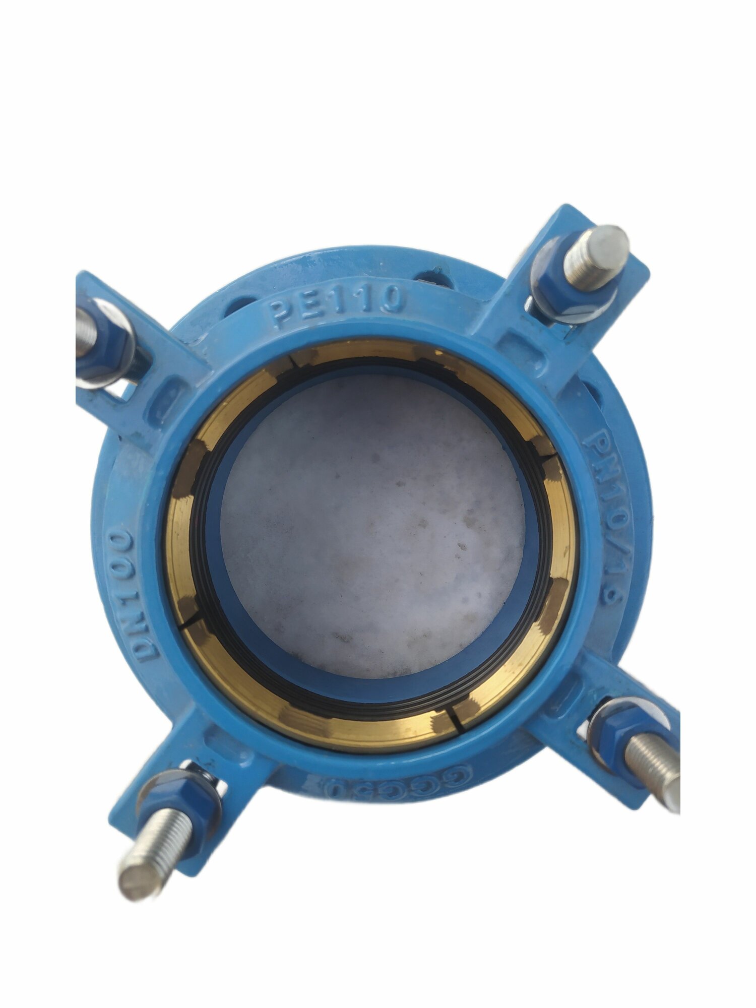 Фланцевый адаптер для полиэтиленовых и ПВХ труб Д100 (110)