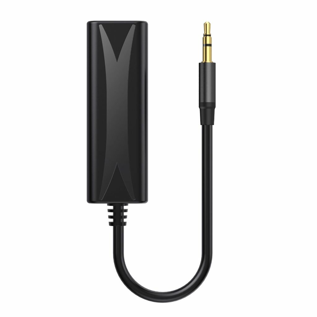 Шумоизолятор 3,5 ммAux аудиофильтр устраняет жужжащий звук для автомобильного динамика/домашней стереосистемы