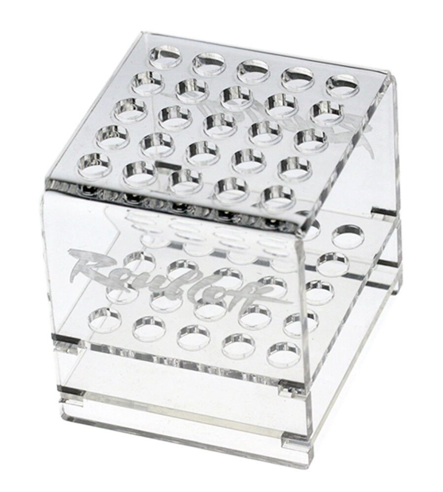 Roubloff beauty Подставка на 25 ячеек для кистей на коротких ручках S-0007/ настольная подставка для кистей