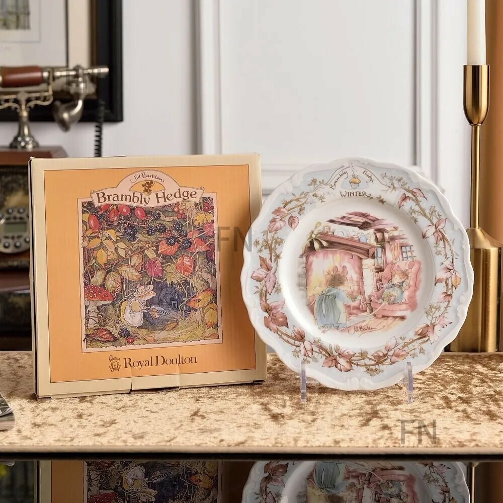 Royal Doulton Тарелка десертная 1 шт светло-бежевый