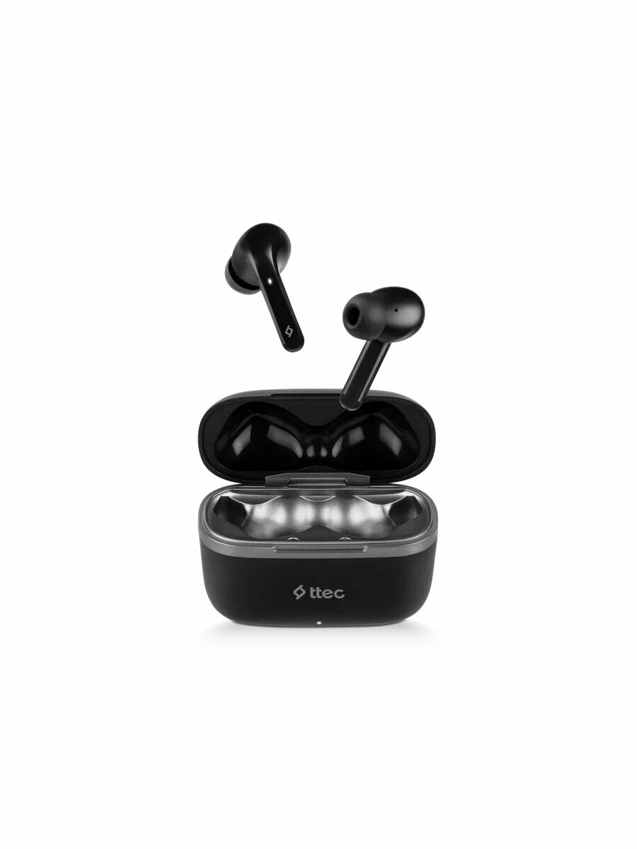 Беспроводная Bluetooth-гарнитура TTEC AirBeat Move True Wireless Headsets. Цвет: черный