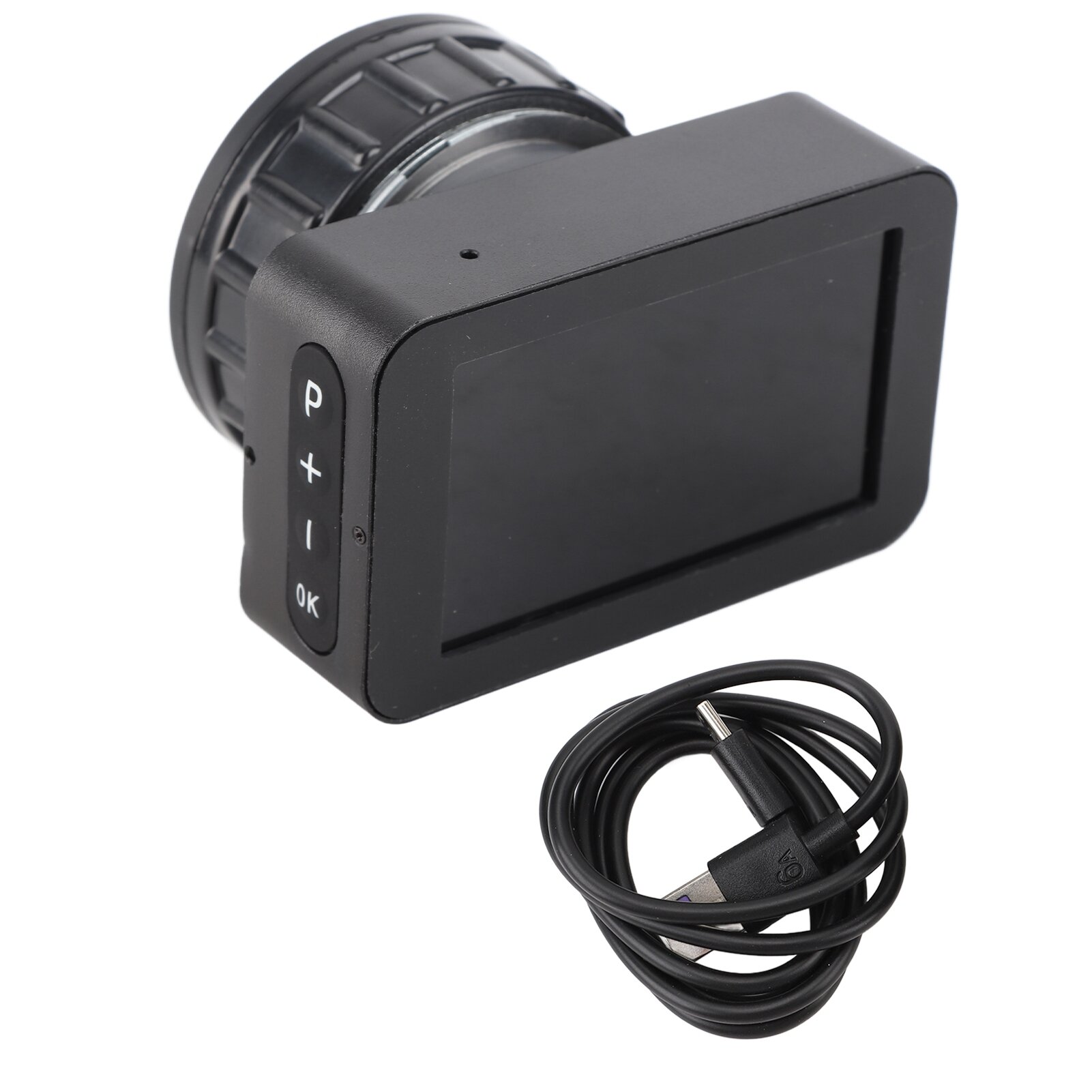 Electronic Eyepiece 4K HD with 3 Inch Color Display Screen Astronomical Telescope for 22mm 46mm Optical Telescopes Microscopes