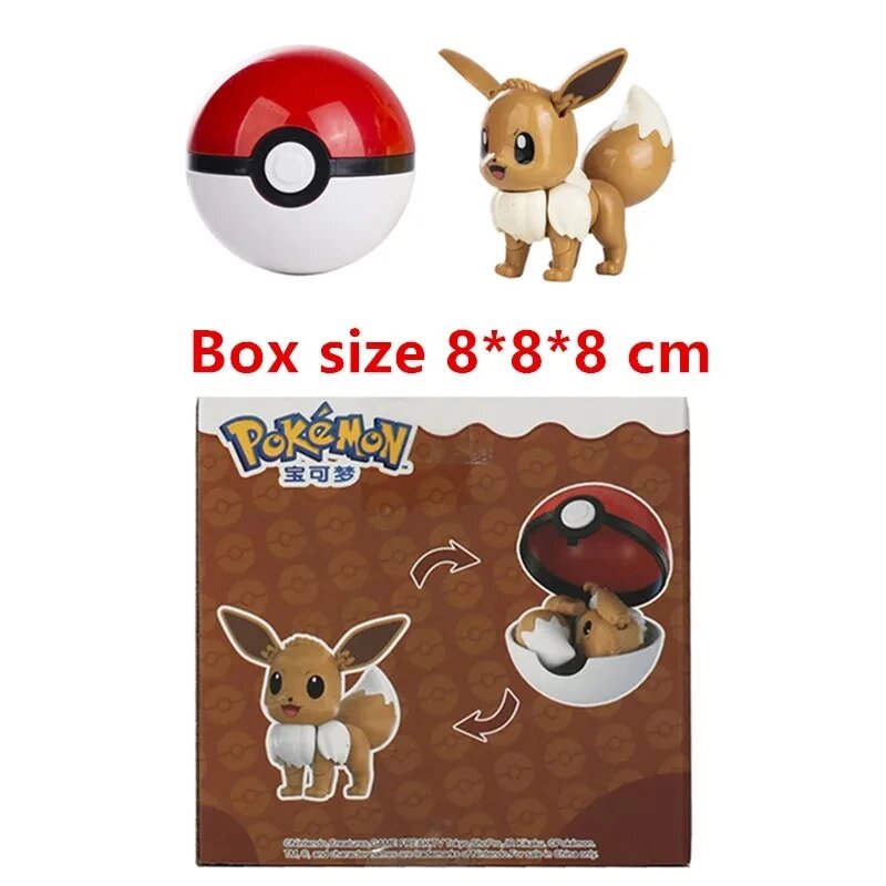 Фигурки Покемонов TAKARA TOMY Pikachu, Charizard, Greninja