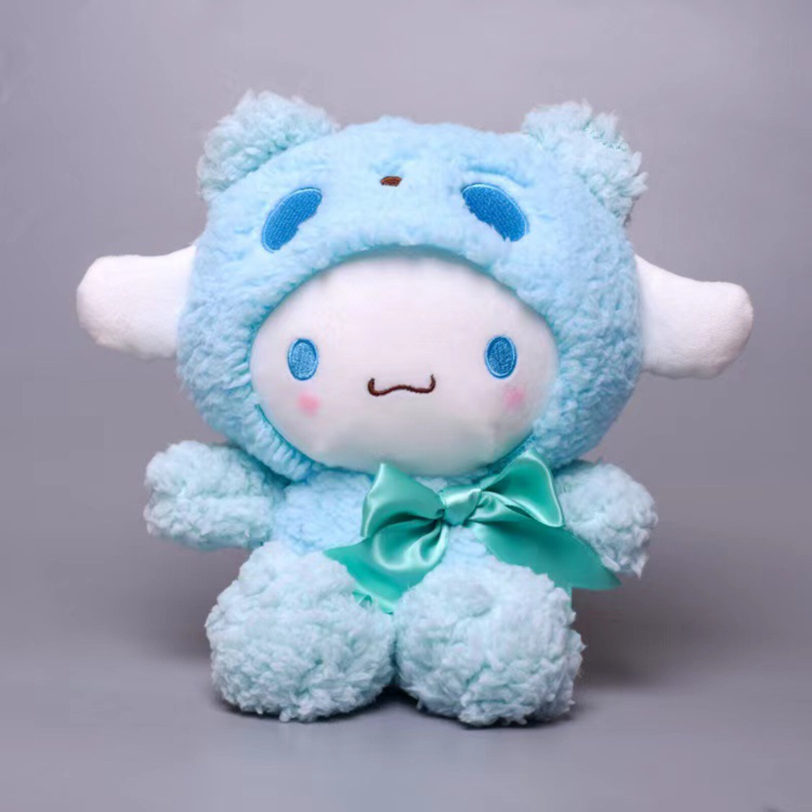 Мягкая игрушка Sanrio высотой 20 см: Пуджин с вьющимися волосами и большими ушами / Сибуя-канелла