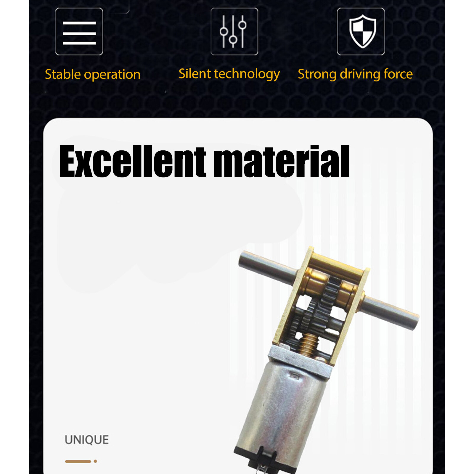 Мини-мотор-редуктор, 7 об/мин, DC3V, прочные металлические шестерни, малошумный червячный мотор-редуктор для умного автомобиля, робота, стиральной машины