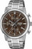 Наручные часы CASIO, коричневый/серебристый