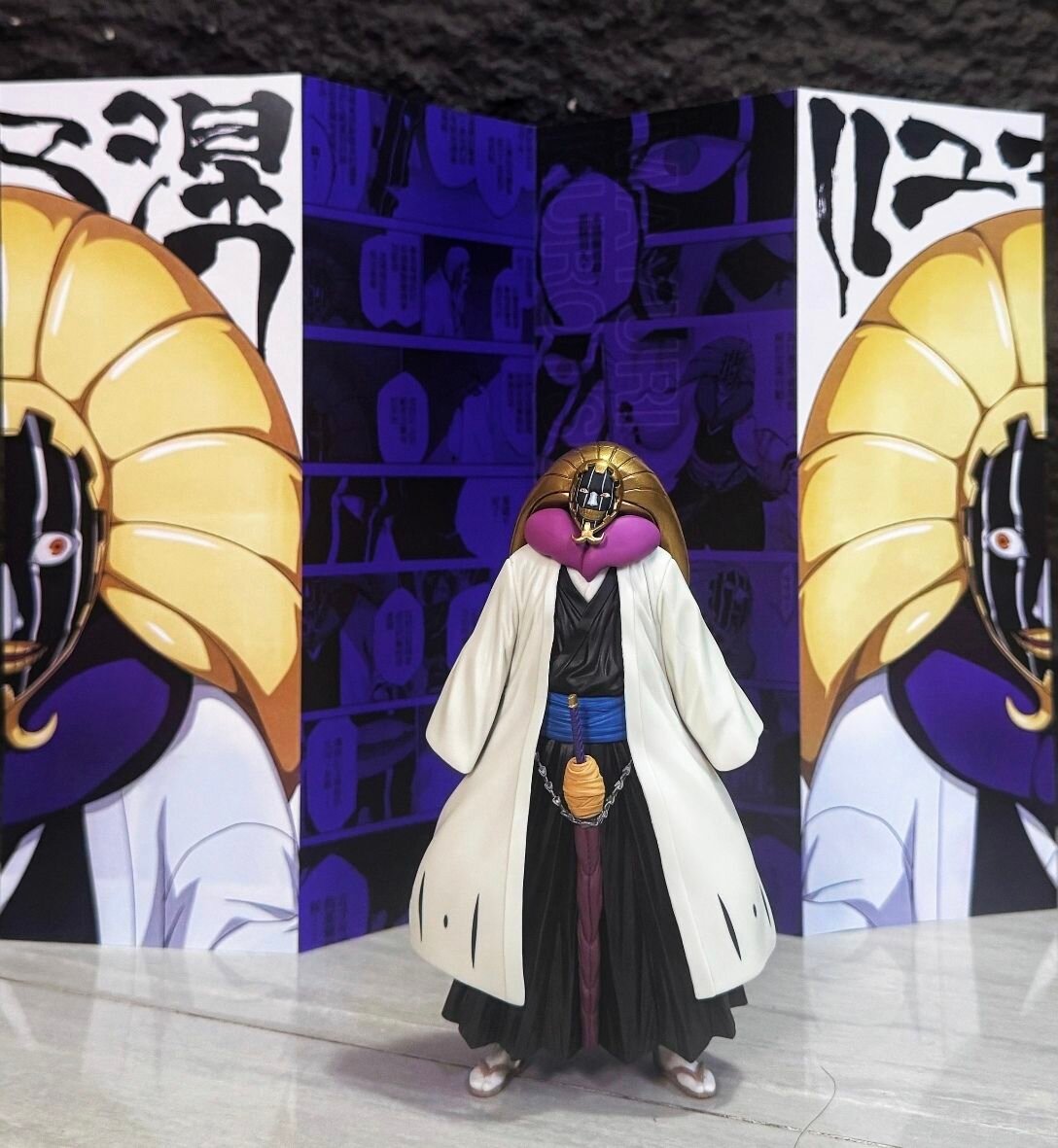Аниме фигурка Маюри Куроцути/Kurotsuchi Mayuri A Solid and Souls Блич/Bleach BANDAI BANPRESTO
