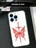 Чехол на Apple iPhone 13 Pro / Айфон 13 Про с принтом Бабочка и меч 3