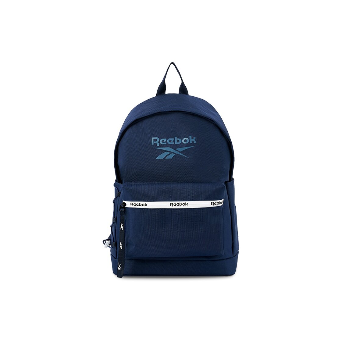 Рюкзак унисекс Reebok тканевый для ноутбука, navy blue, светло-серый, темно-синий, черный, светло-玫瑰