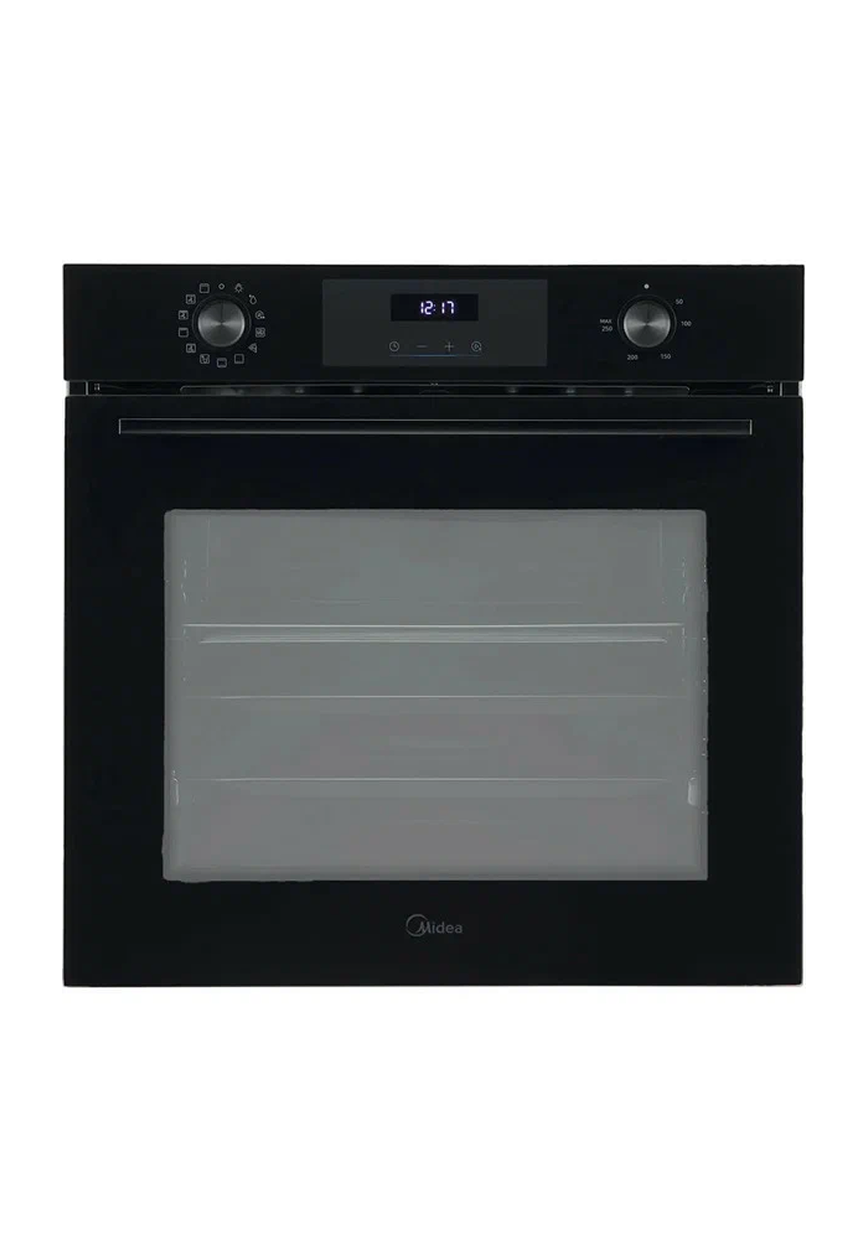 Духовой шкаф Midea MO713103GB, черный, 72 л, откидная дверца, эмаль.