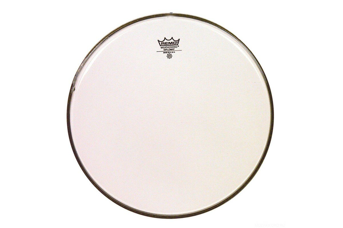 Remo BD-0315-00 Diplomat Batter Clear 15" пластик 15' для бас барабана