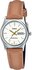 Наручные часы CASIO Collection, серебряный, коричневый, белый