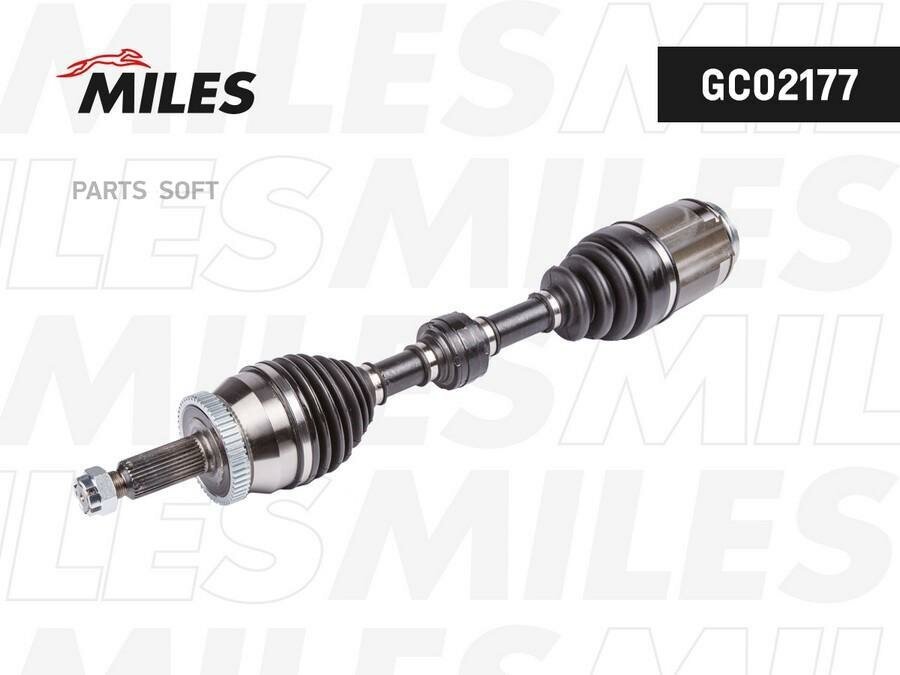 GC02177 MILES Привод в сборе HYUNDAI SANTA FE 06- 2.7 прав.