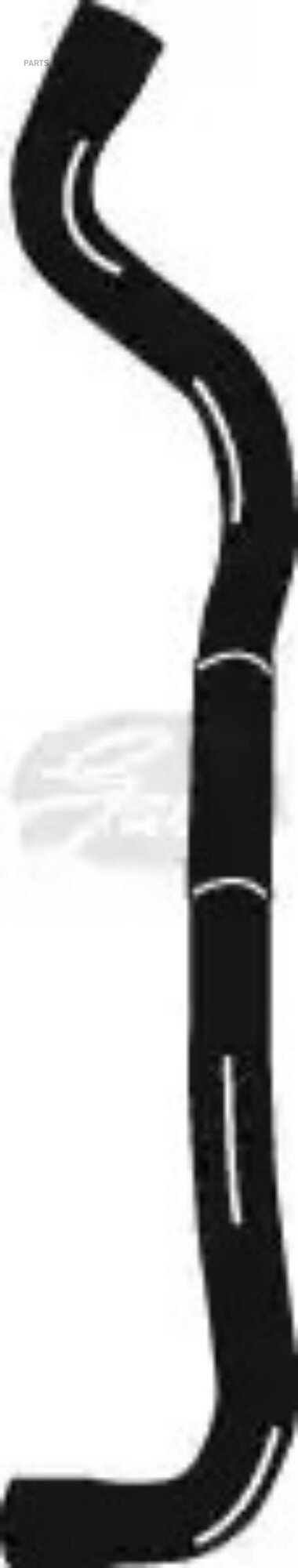GATES Шланг сист. охл. AUDI A3 1.9D 09/96-04/02