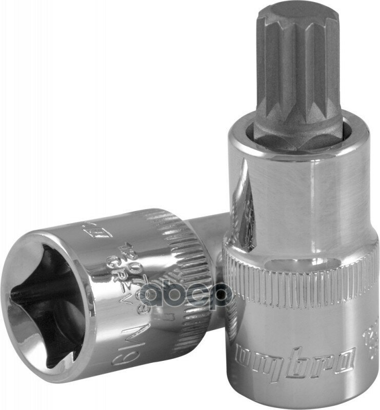Насадка торцевая 1/2"DR с вставкой-битой SPLINE, M5 OMBRA арт. 120705