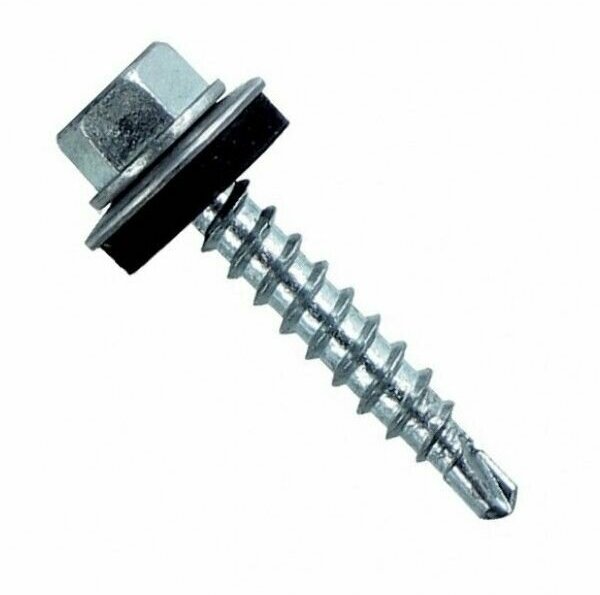 Саморез кровельный (KRS) 4.8х70 по дереву сверлоконечный ц (упак 100 шт)