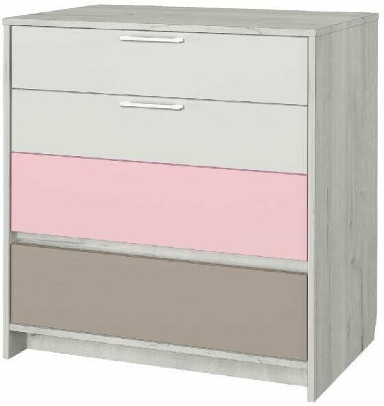 Комод Зефир 9.1 розовый (Аквилон)