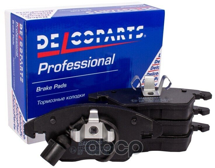 Колодки тормозные передние DelcoParts арт. 19374040