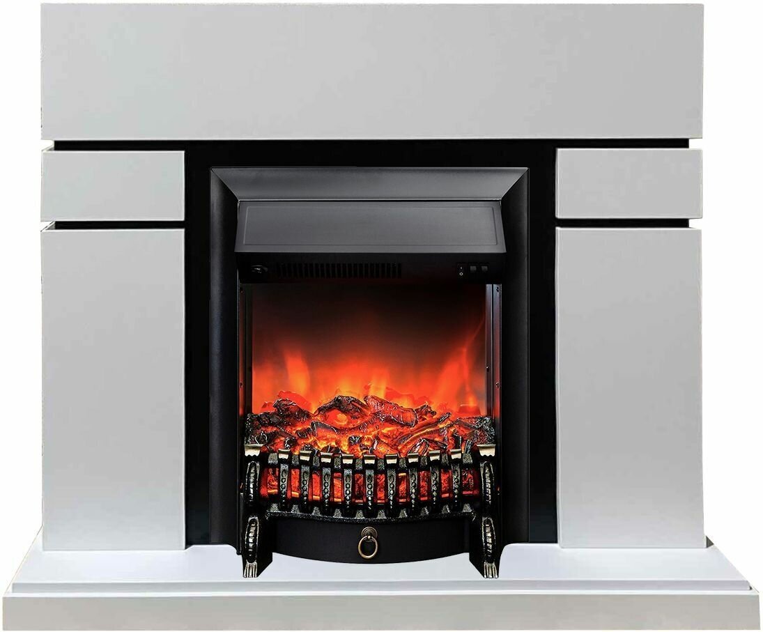 Камин электрический лидеркамин Лондон WT с очагом Fobos (электрокамин)