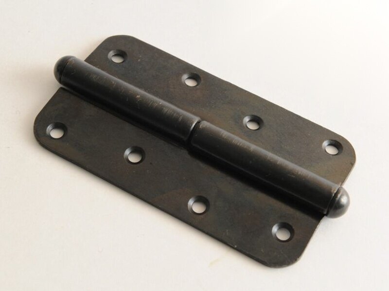 Петля накладная ноэз ПН-130, левая, оксид, толщина металла 2 мм, 2 шт.